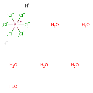 CHLOROPLATINICACIDHEXAHYDRATE, CAS No. 18497-13-7 - iChemical