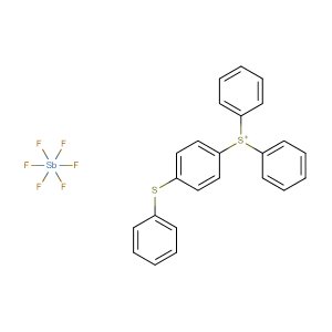 4-Thiophenyl phenyl diphenyl sulfonium hexafluoroantimonate, CAS No ...