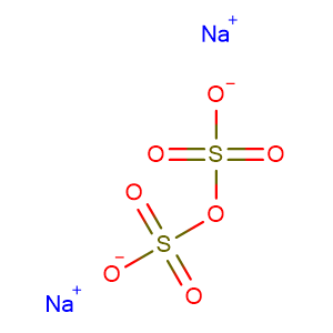 Sodium pyrosulfate, CAS No. 13870-29-6 - iChemical