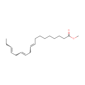 9,12,15-Octadecatrienoic acid, methyl ester, (Z,Z,Z)-, CAS No. 301-00-8 ...