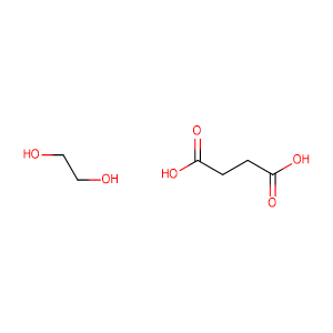 butanedioic acid; ethane-1,2-diol, CAS No. 25569-53-3 - iChemical