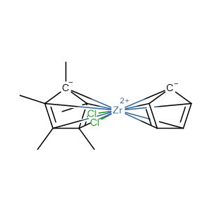 (η5-C5H5)(η5-C5Me5)ZrCl2, CAS No. 81476-73-5 - iChemical