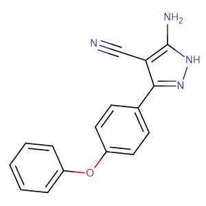 5-Amino-3-(4-phenoxyphenyl)-1H-pyrazole-4-carbonitrile, CAS No. 330792 ...