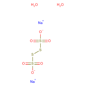 SODIUM TETRATHIONATE DIHYDRATE, CAS No. 13721-29-4 - iChemical